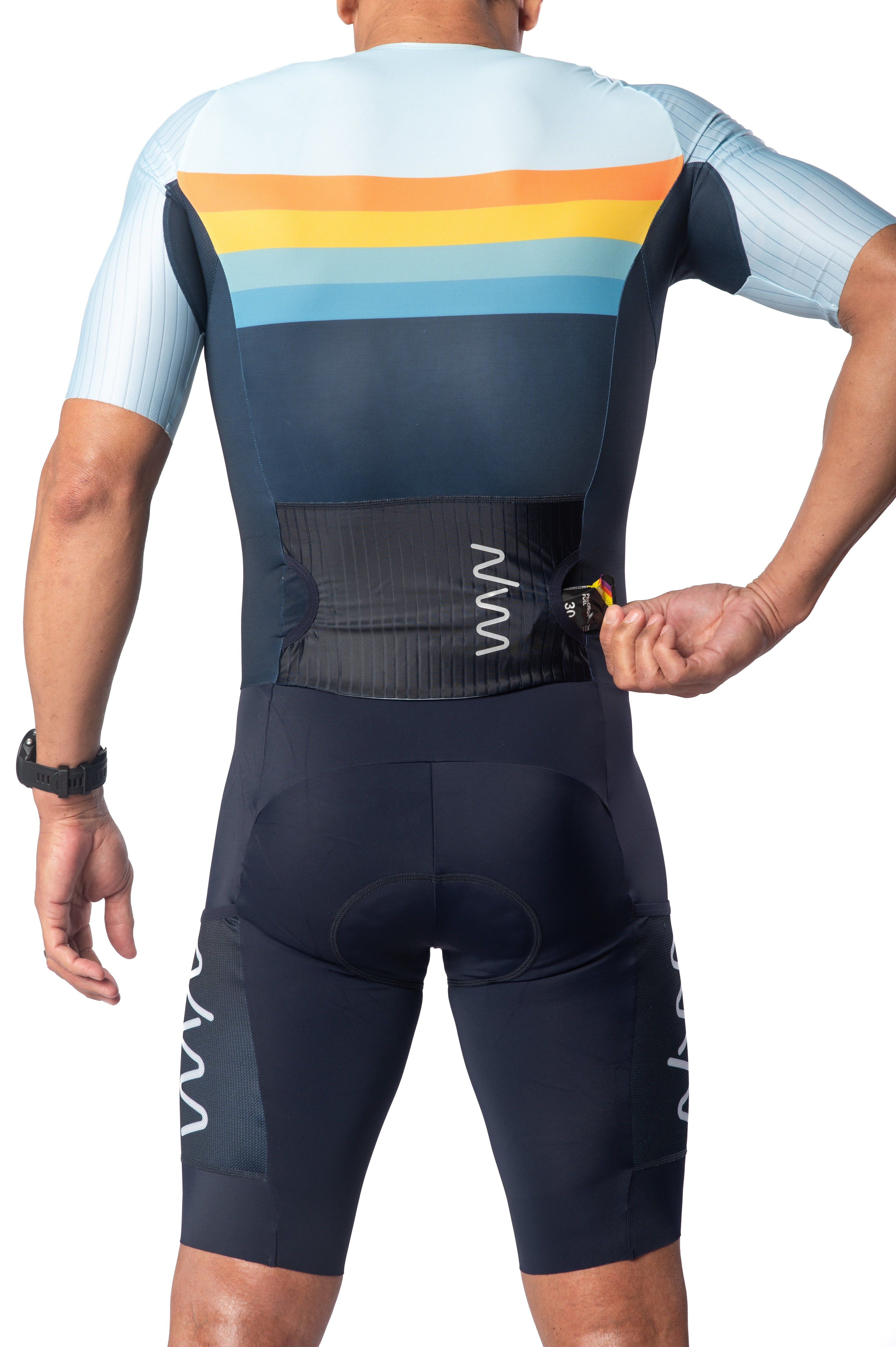 Men's LTD Hi Velocity X Tri Suit - NorCal Blue
