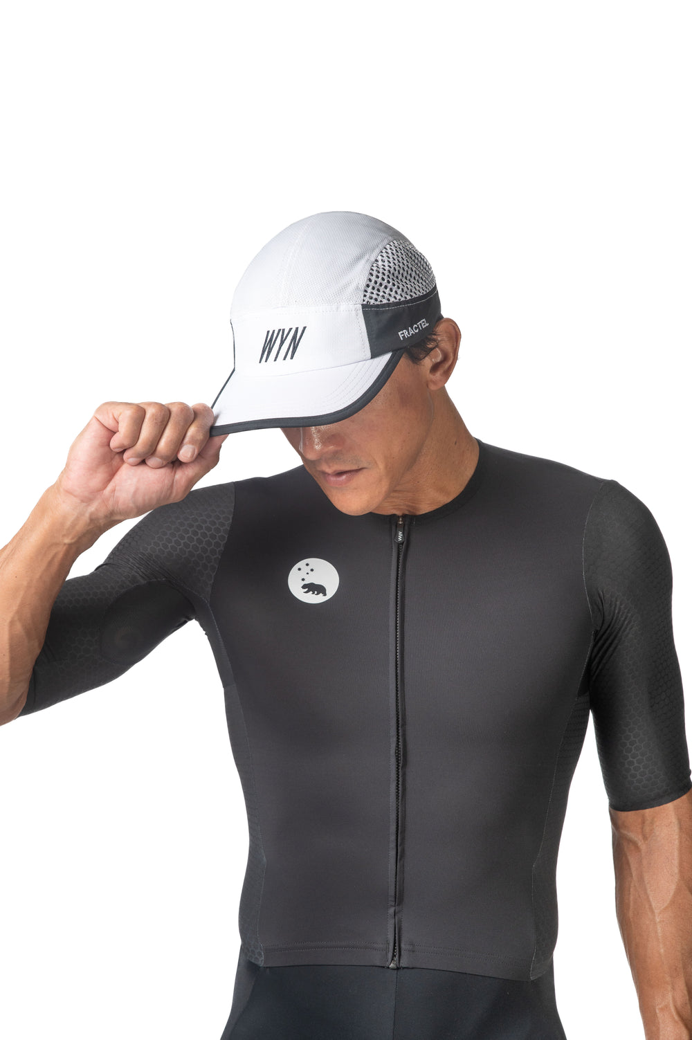 WYN x Fractel LTD cap - White/Black